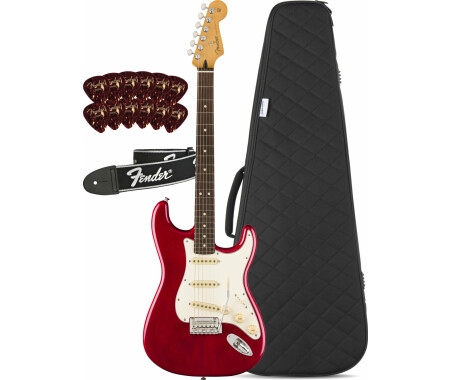 Fender Player II Strat RW Transparent Cherry Burst Set