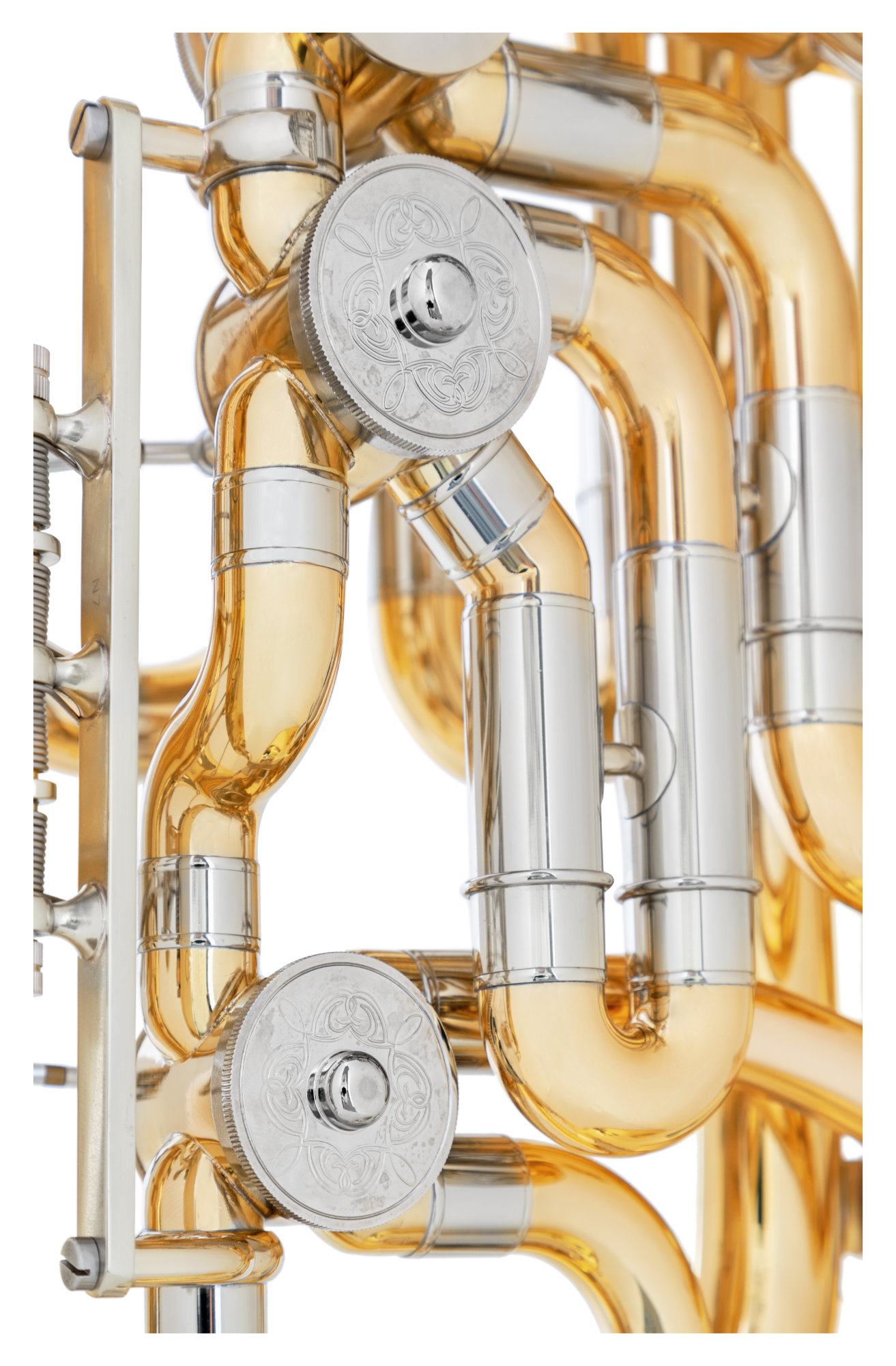 Lechgold - Lechgold FT-20/6GL F-Tuba Goldmessing lackiert